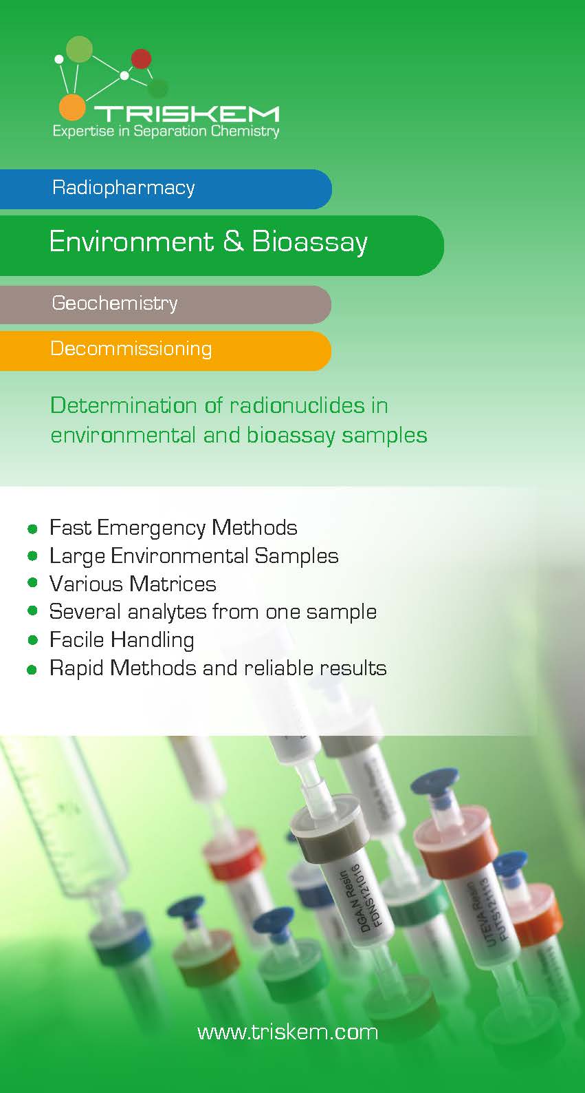 TrisKem International - Reagents for environmental monitoring, bioassay ...